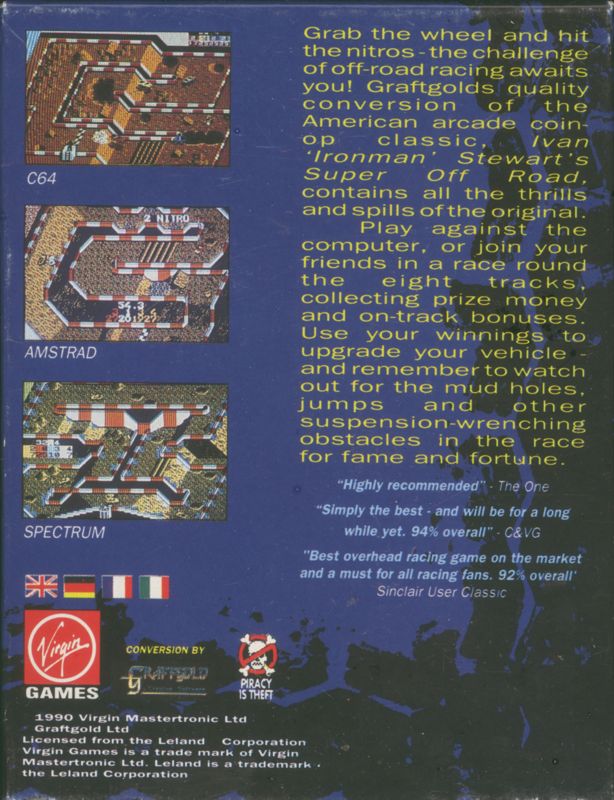 Ivan 'Ironman' Stewart's Super Off Road cover or packaging material ...