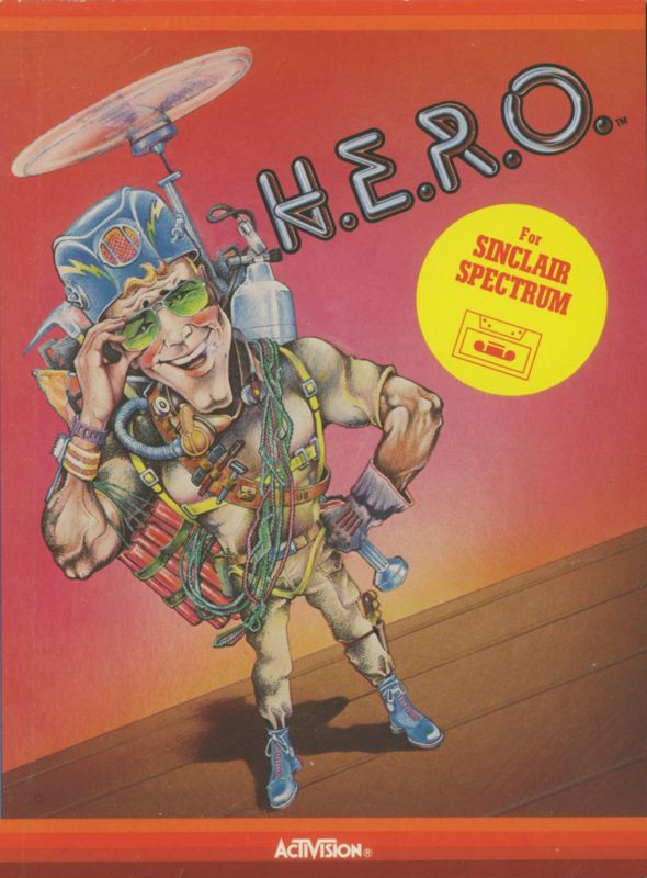 H.E.R.O. cover or packaging material - MobyGames
