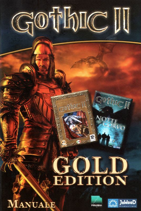 Gothic II: Gold Edition cover or packaging material - MobyGames