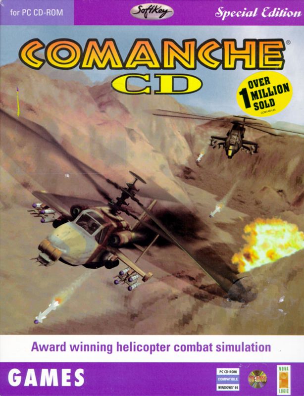 Comanche CD cover or packaging material - MobyGames