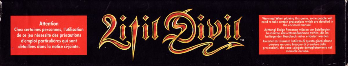 Litil Divil cover or packaging material - MobyGames