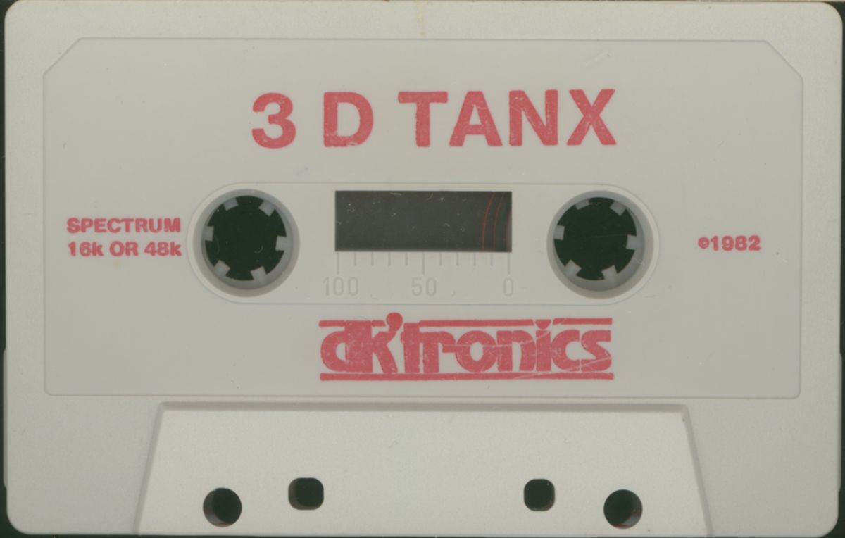 3D Tanx cover or packaging material - MobyGames
