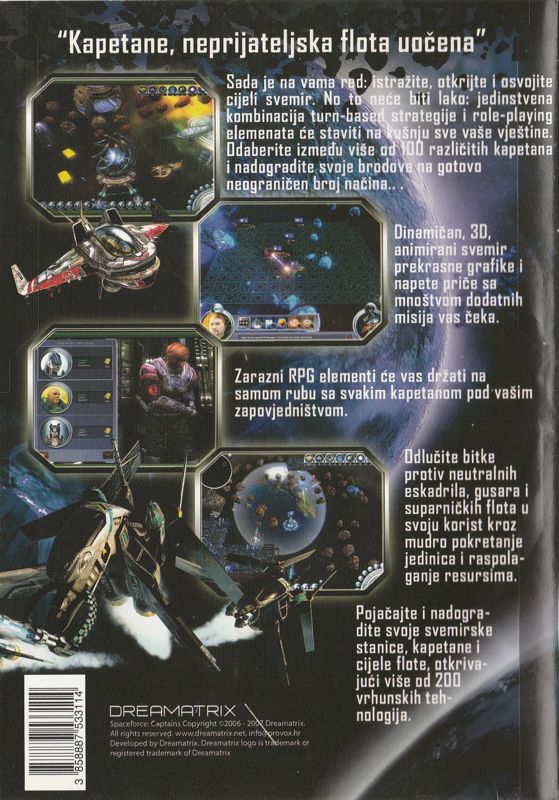 Spaceforce: Captains cover or packaging material - MobyGames