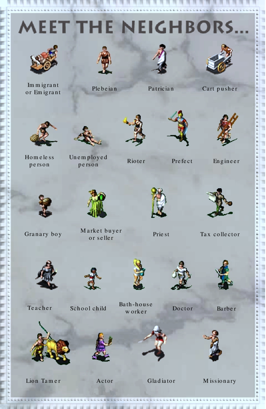 Caesar III cover or packaging material - MobyGames