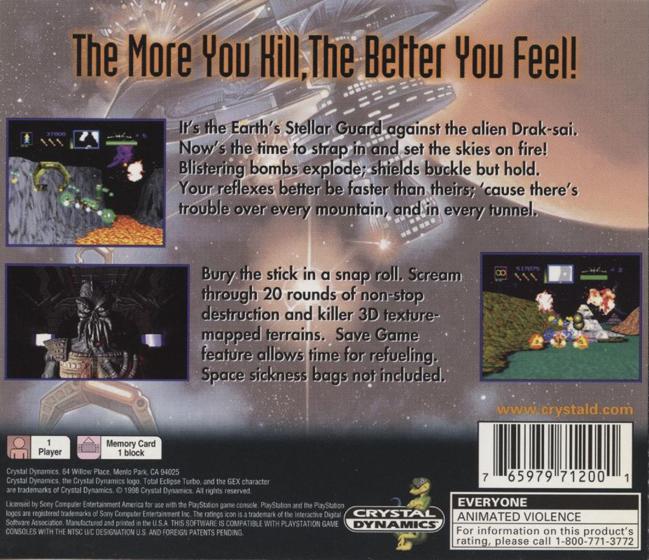 Total Eclipse cover or packaging material - MobyGames