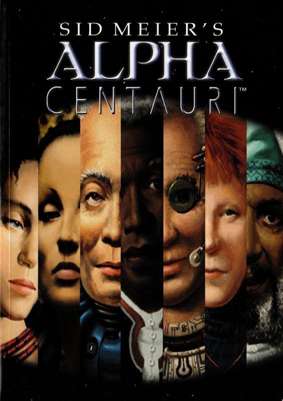 Sid Meier's Alpha Centauri cover or packaging material - MobyGames