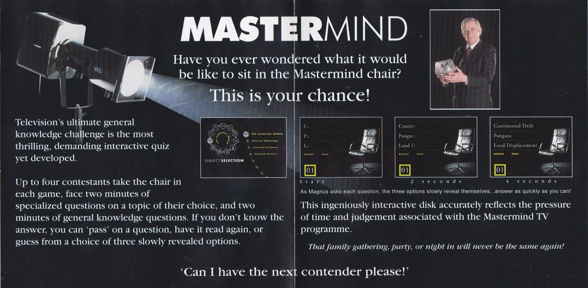 Mastermind cover or packaging material - MobyGames