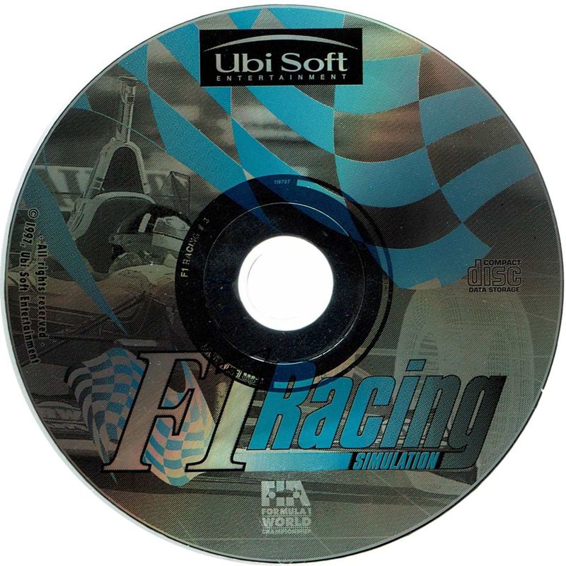 F1 Racing Simulation cover or packaging material - MobyGames