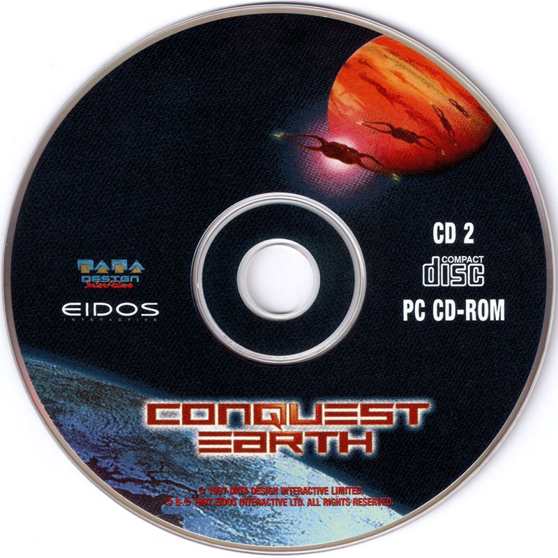 Conquest Earth: "First Encounter" cover or packaging material - MobyGames