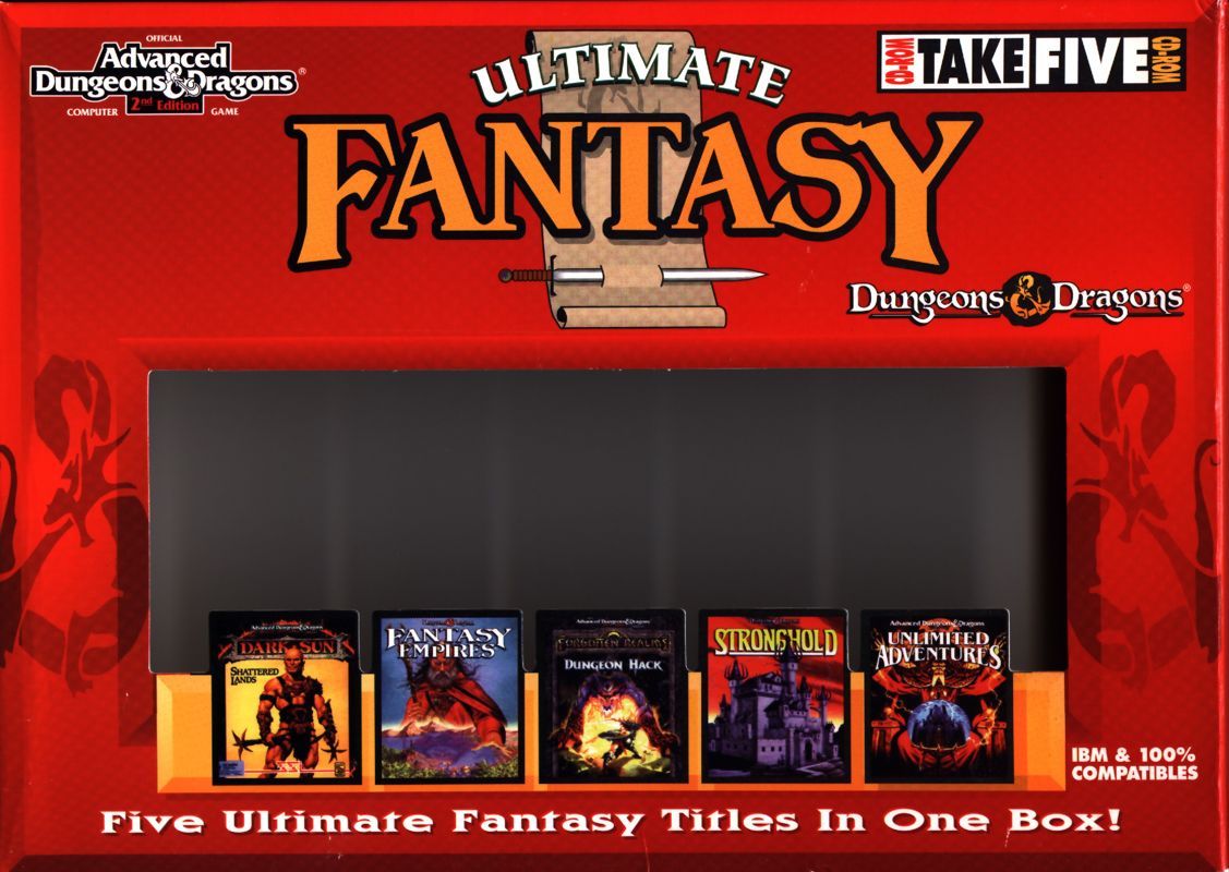 Dungeons & Dragons Ultimate Fantasy cover or packaging material - MobyGames