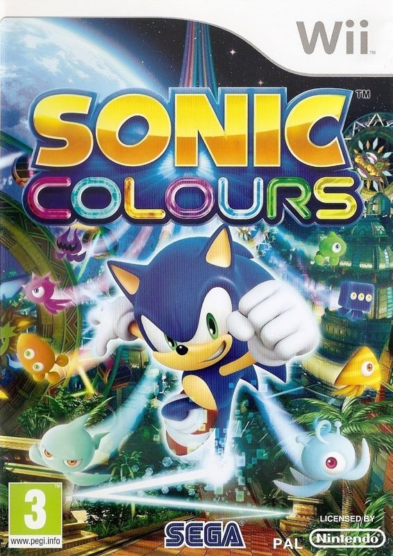 Sonic Colors cover or packaging material - MobyGames