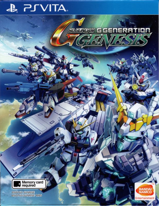 SD Gundam G Generation: Genesis promo art, ads, magazines ...