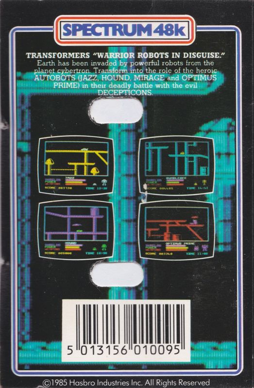 The Transformers cover or packaging material - MobyGames