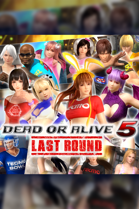 Dead Or Alive 5 Last Round Tecmo 50th Anniversary Costume Set Cover