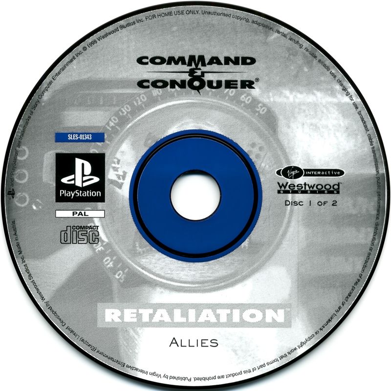 Command & Conquer: Red Alert - Retaliation cover or packaging material ...