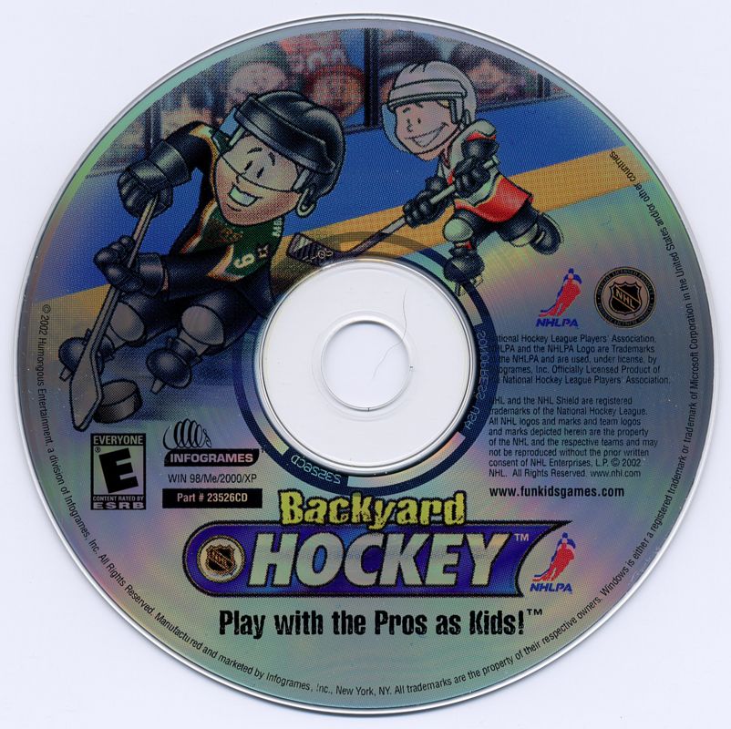 Backyard Hockey cover or packaging material - MobyGames