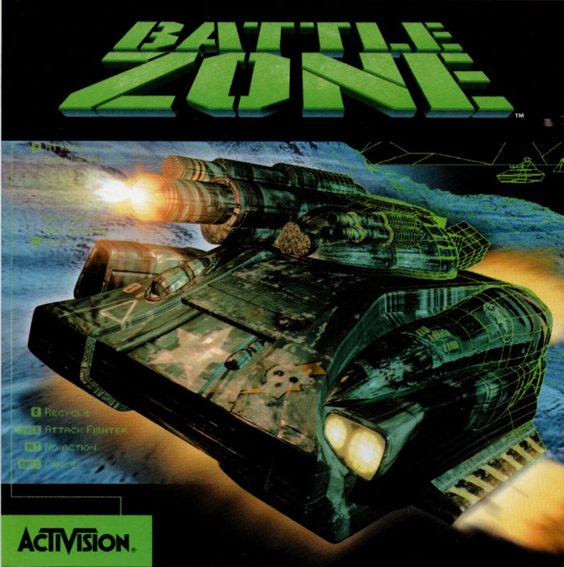 Battlezone cover or packaging material - MobyGames