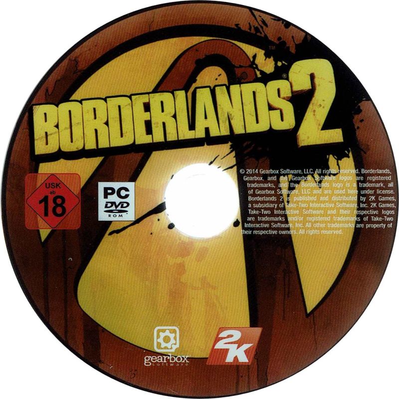 Borderlands 2 cover or packaging material - MobyGames
