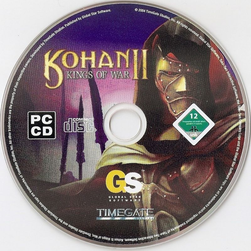 Kohan II: Kings of War cover or packaging material - MobyGames