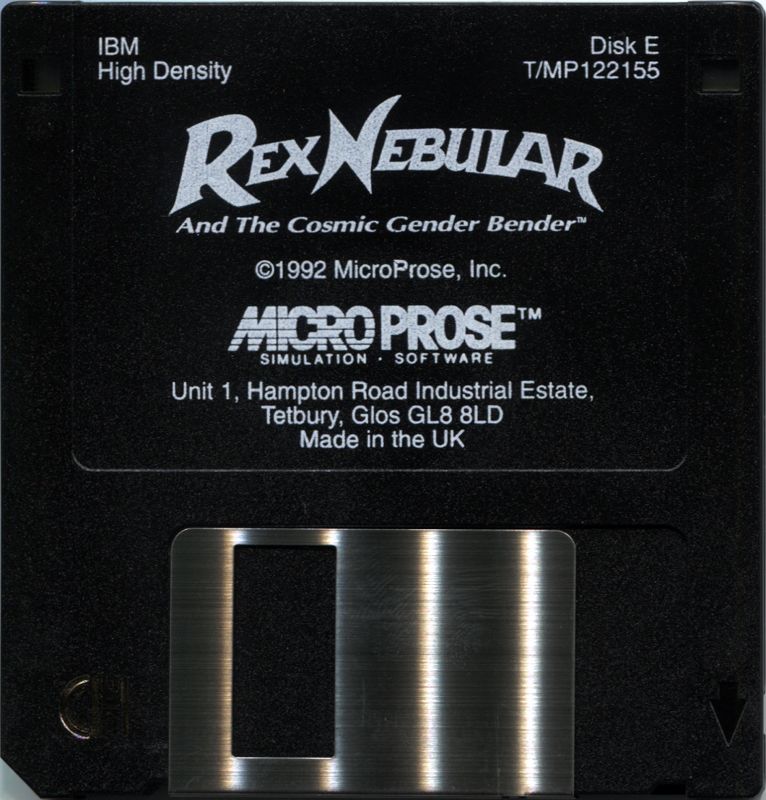 Rex Nebular and the Cosmic Gender Bender cover or packaging material ...