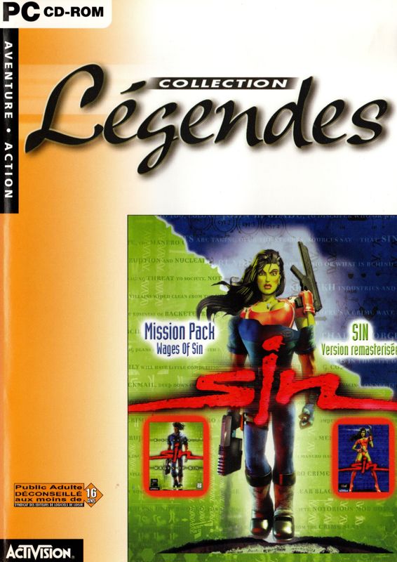 SiN Gold cover or packaging material - MobyGames