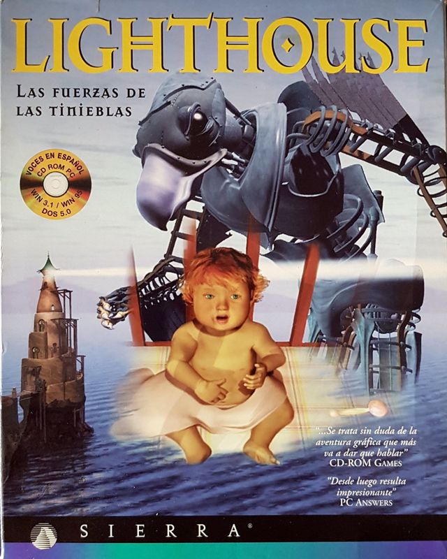 Lighthouse: The Dark Being cover or packaging material - MobyGames