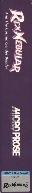 Rex Nebular and the Cosmic Gender Bender cover or packaging material ...