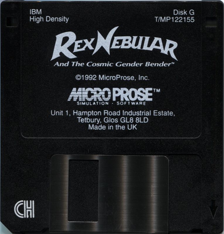 Rex Nebular and the Cosmic Gender Bender cover or packaging material ...