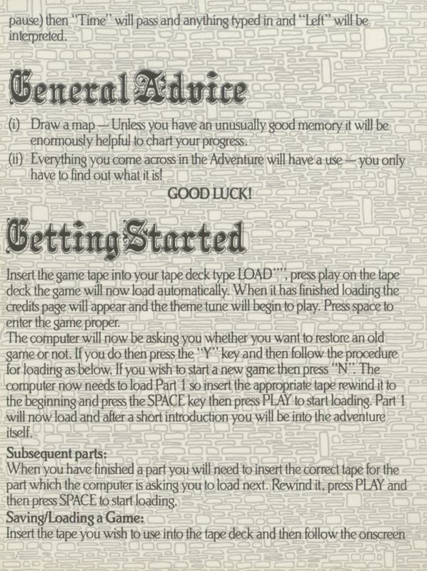 Hunchback: The Adventure cover or packaging material - MobyGames