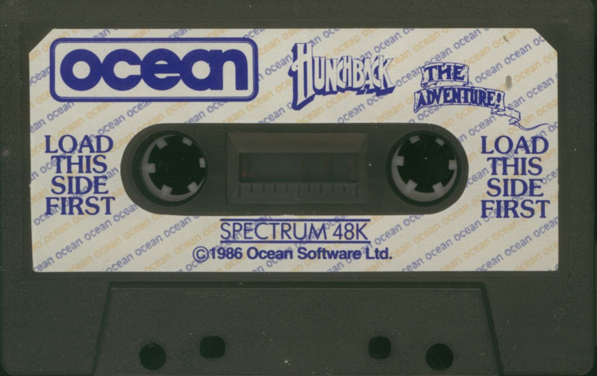 Hunchback: The Adventure cover or packaging material - MobyGames