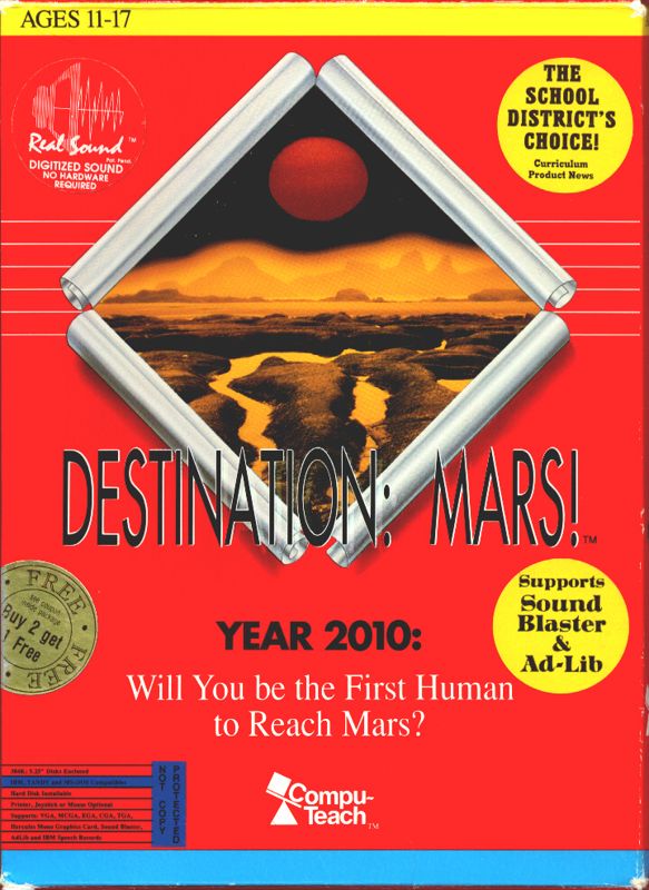 Destination: Mars! (1991) - MobyGames