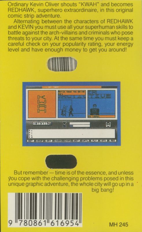 Redhawk cover or packaging material - MobyGames