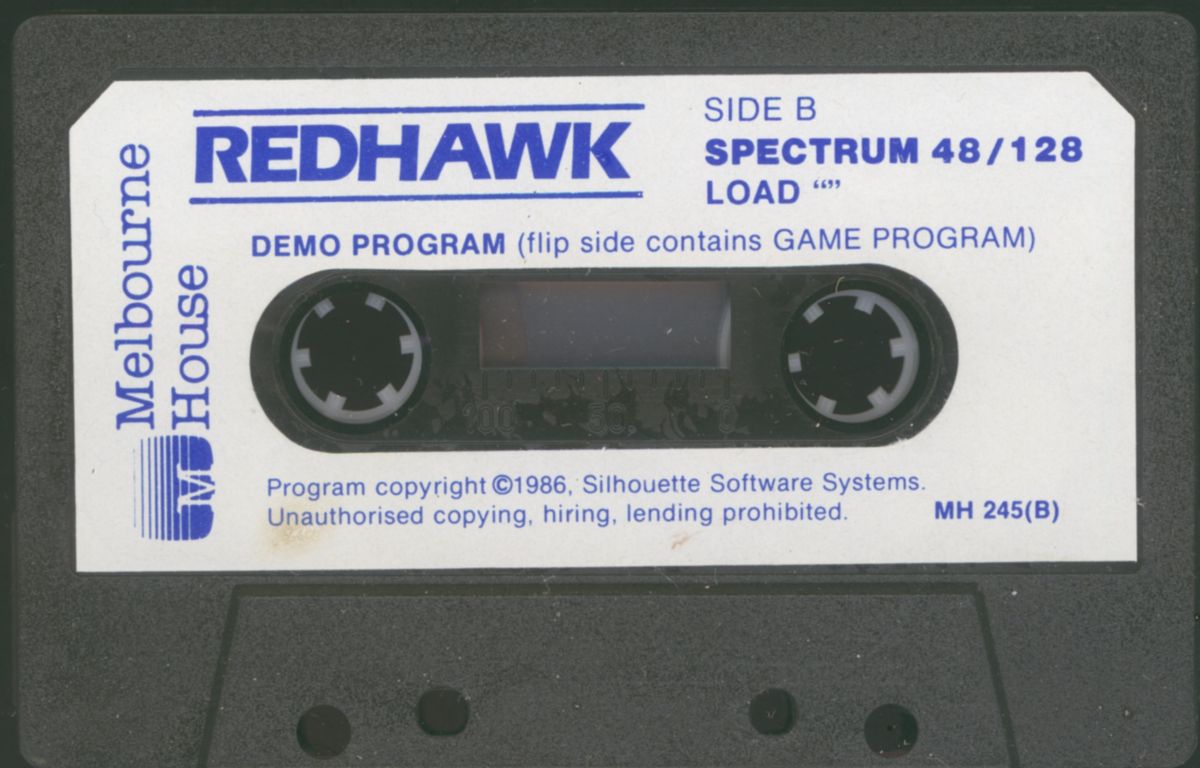 Redhawk cover or packaging material - MobyGames