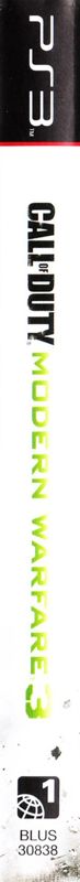 Call of Duty: MW3 cover or packaging material - MobyGames