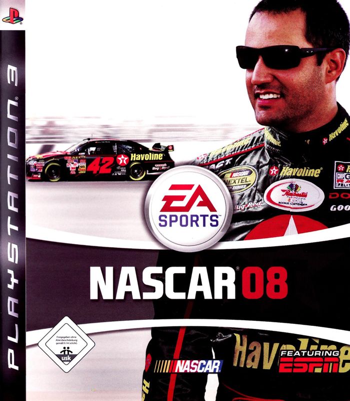 NASCAR 08 cover or packaging material - MobyGames