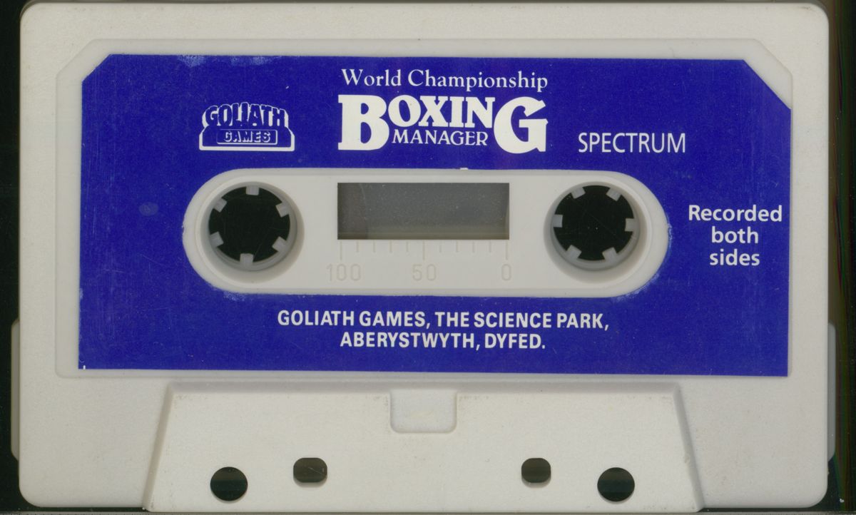 World Championship Boxing Manager cover or packaging material - MobyGames