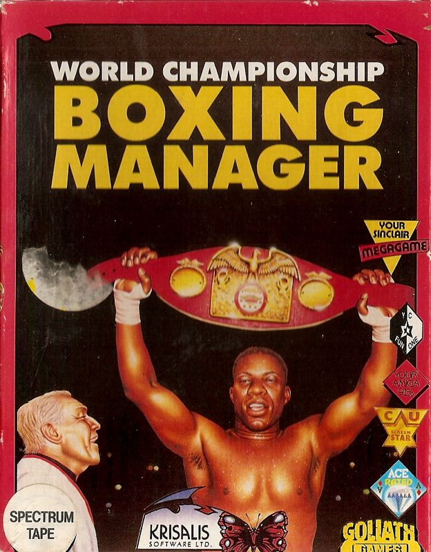 World Championship Boxing Manager cover or packaging material - MobyGames