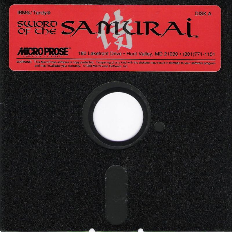 Sword of the Samurai cover or packaging material - MobyGames