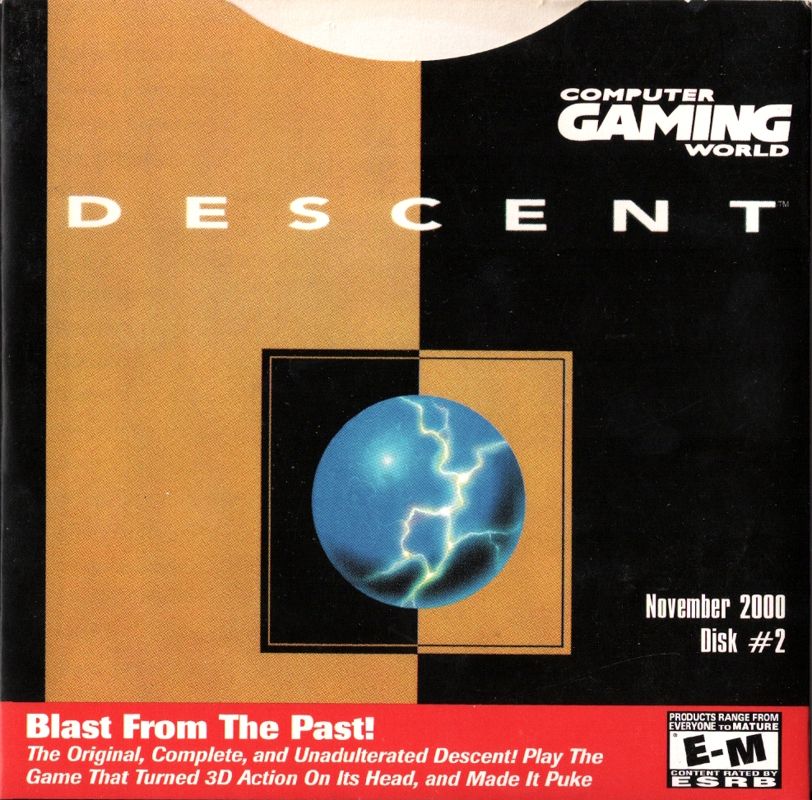 Descent cover or packaging material - MobyGames