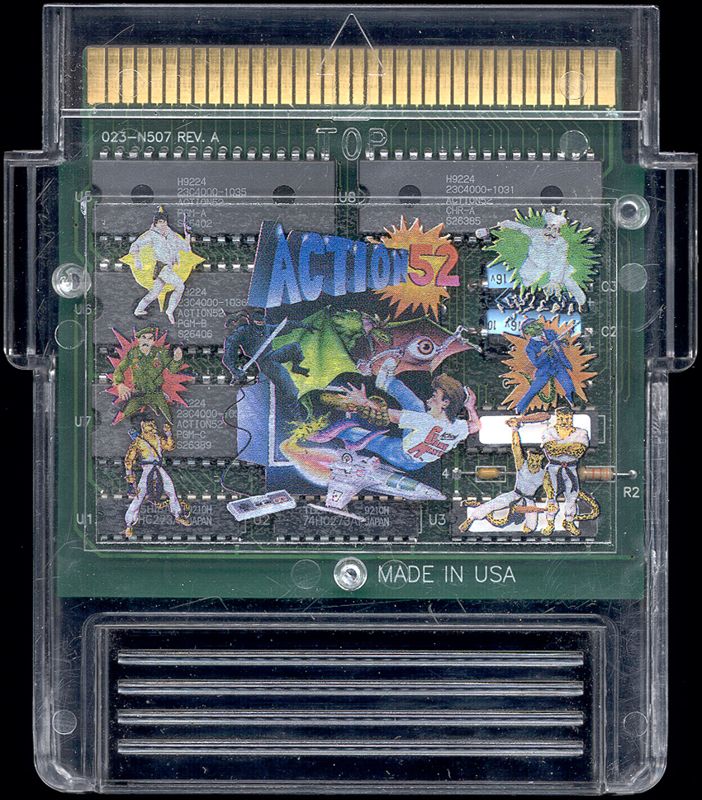 Action 52 cover or packaging material - MobyGames