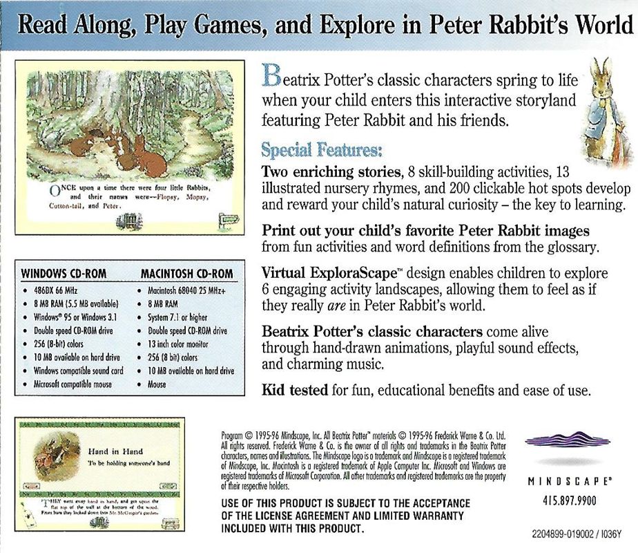 The Adventures of Peter Rabbit & Benjamin Bunny cover or packaging ...