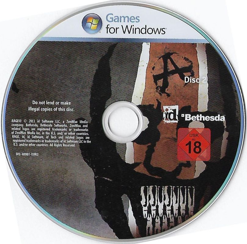 Rage cover or packaging material - MobyGames