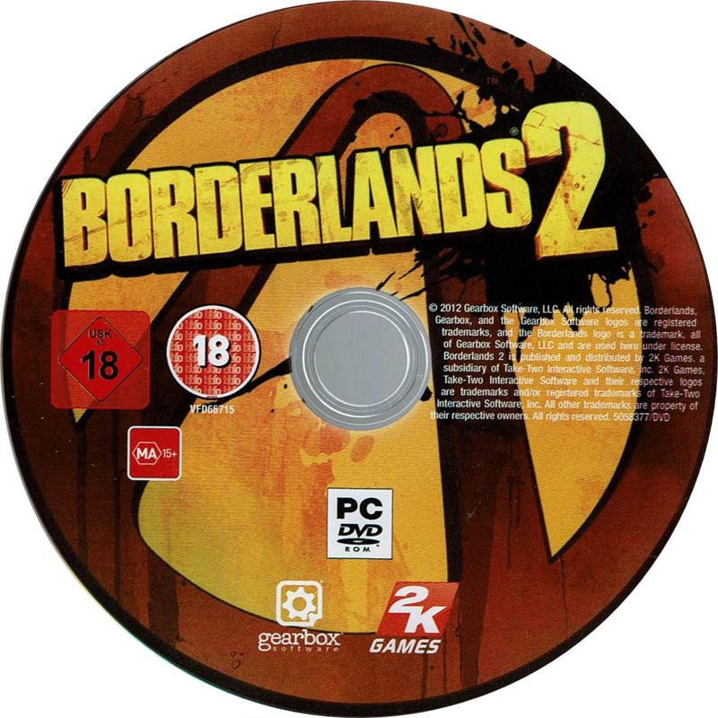 Borderlands 2 cover or packaging material - MobyGames