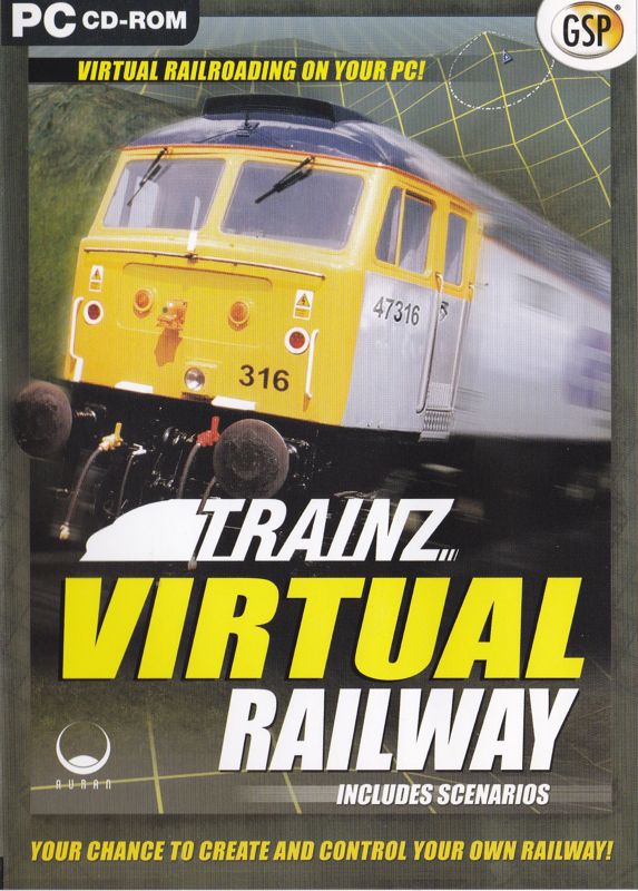 Trainz: Virtual Railroading on your PC cover or packaging material ...
