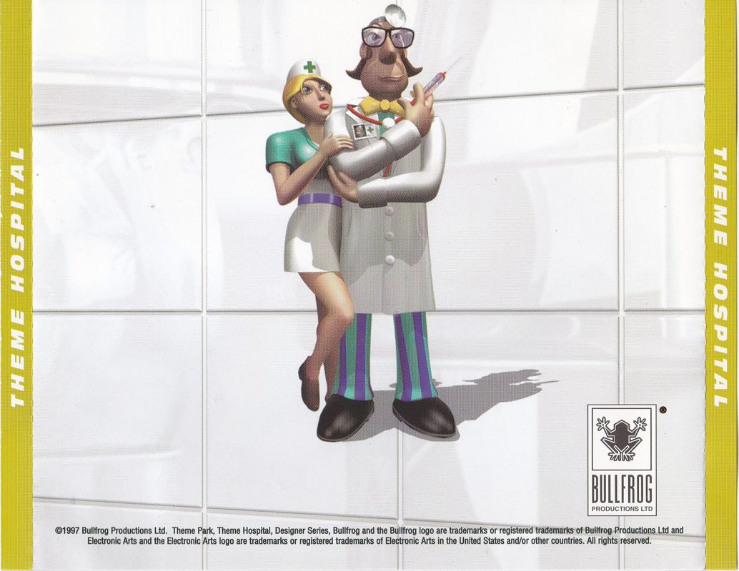 Theme Hospital cover or packaging material - MobyGames