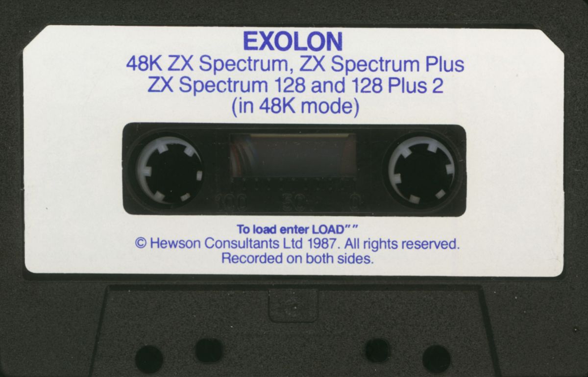Exolon cover or packaging material - MobyGames