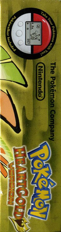 Pokémon HeartGold Version cover or packaging material - MobyGames