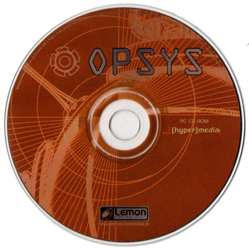 Opsys cover or packaging material - MobyGames
