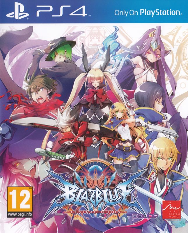 BlazBlue: Central Fiction cover or packaging material - MobyGames
