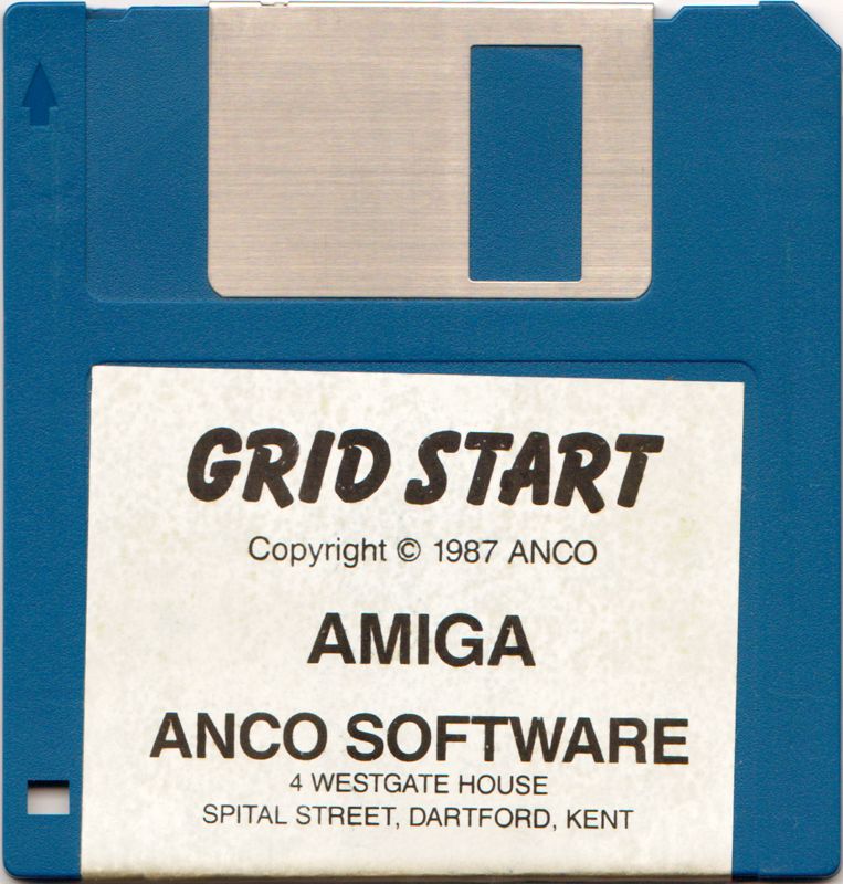 Grid Start cover or packaging material - MobyGames